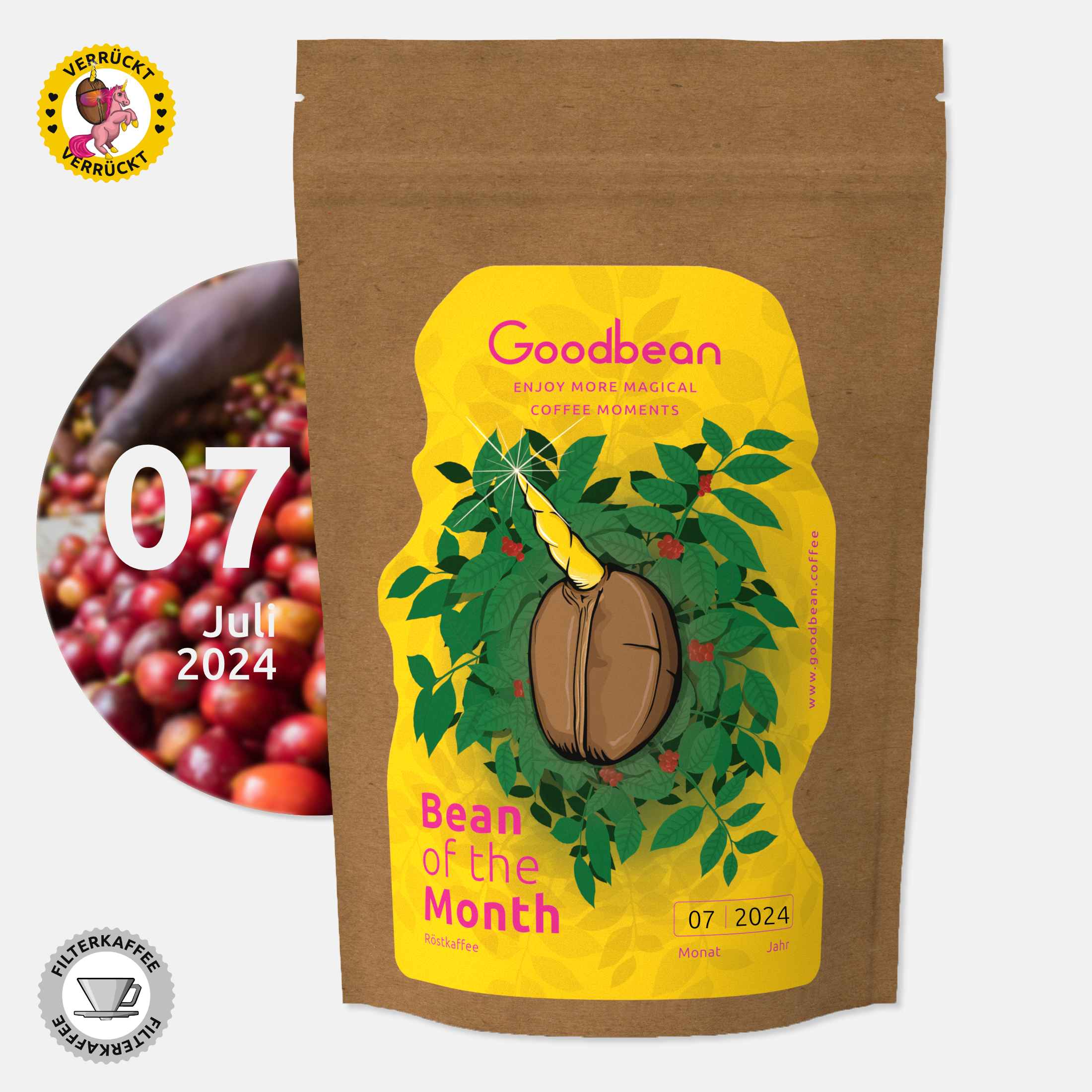 Milder Kaffee | Helle Röstung mit besonders sanftem Genuss -Goodbean