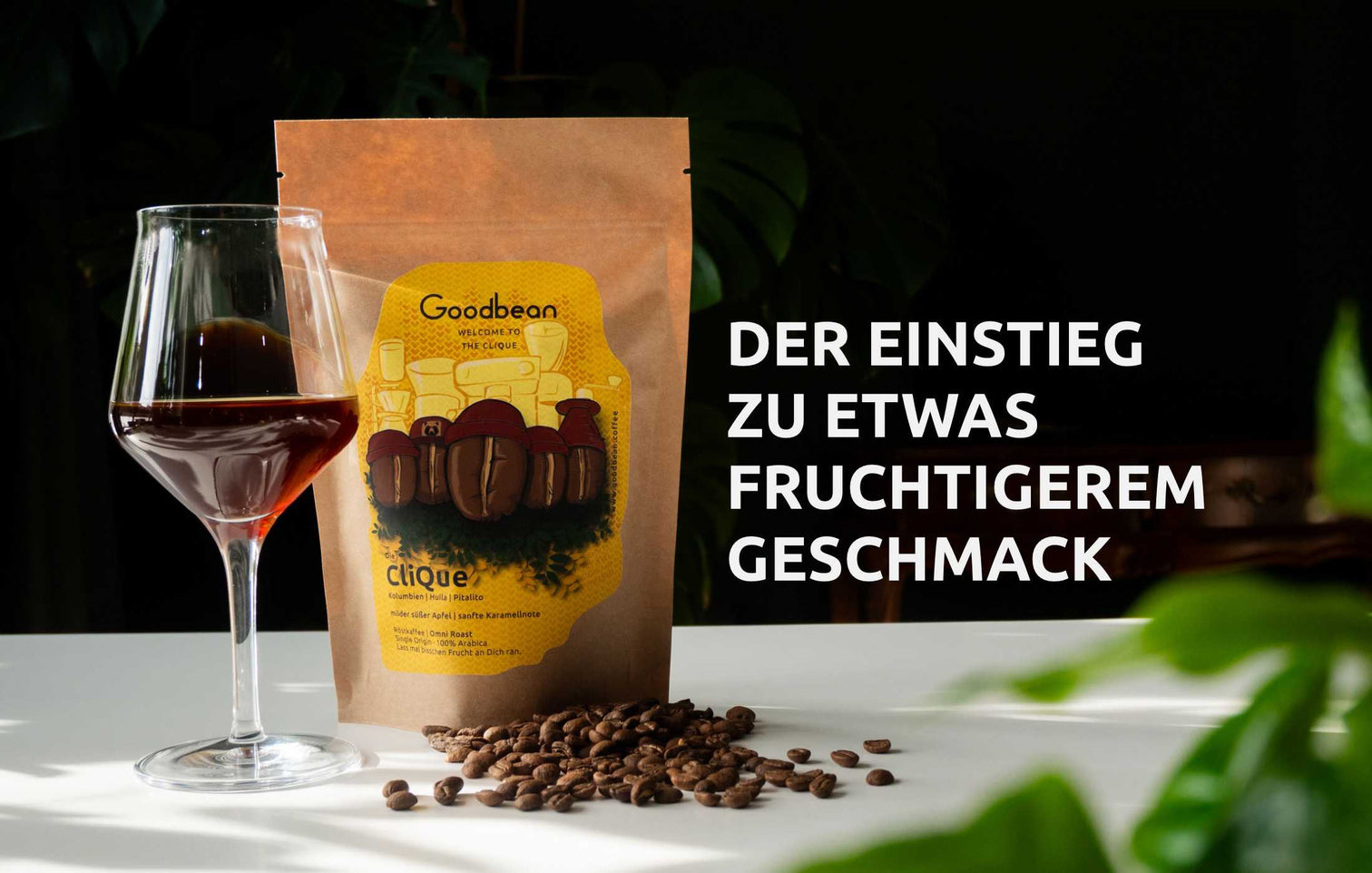 milder Kaffee, frisch geröstet, premium Kaffee ️☕️ Goodbean.coffee