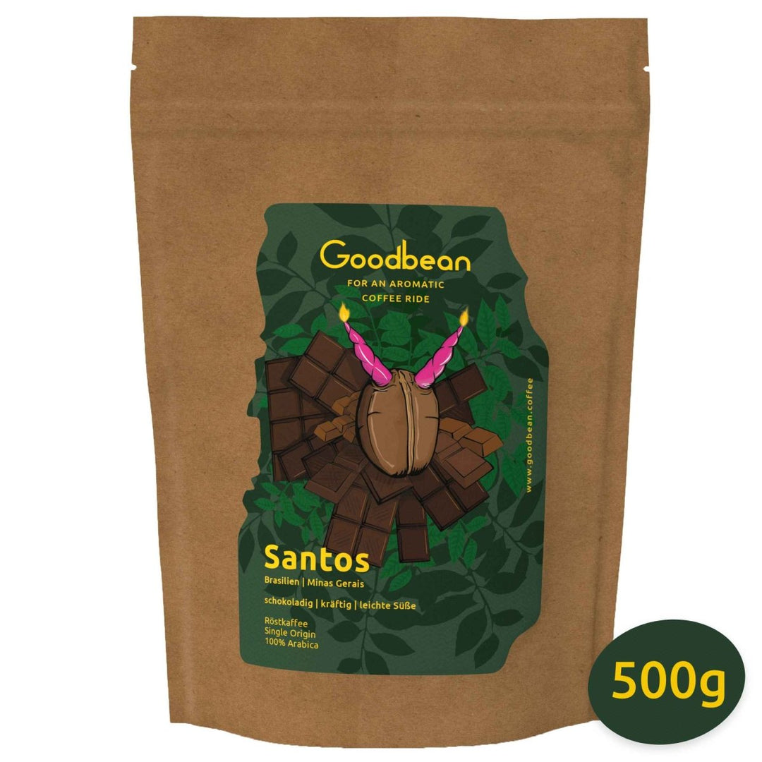 GOODBEAN | Santos | Klassischer Kaffee Allrounder | Kaffee & Espresso ...